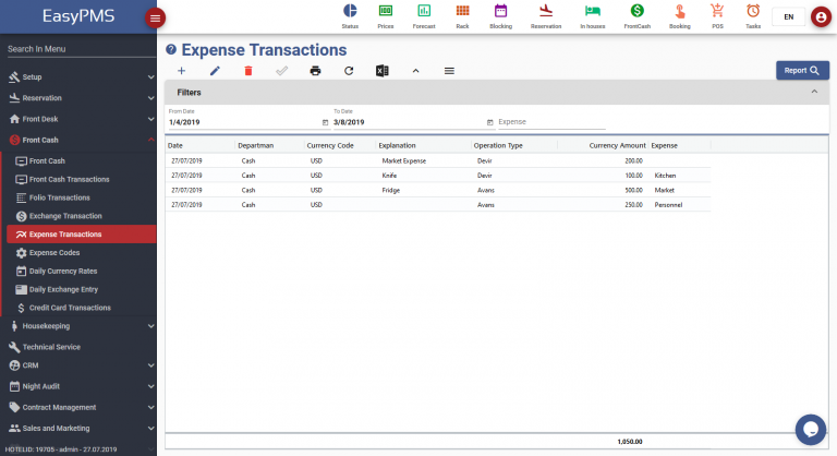 Expense Follow-ups » EasyPMS