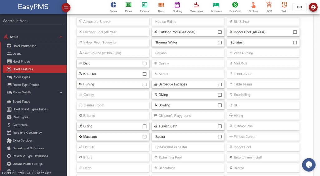 Hotel Management Software -Hotel PMS With Channel Manager-EasyPMS