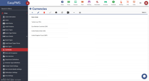 Multi Currency » EasyPMS