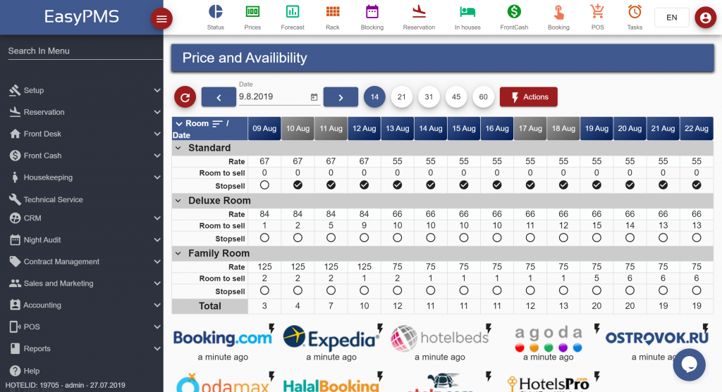 Hotel Management Software - All-In-One Cloud PMS - EasyPMS
