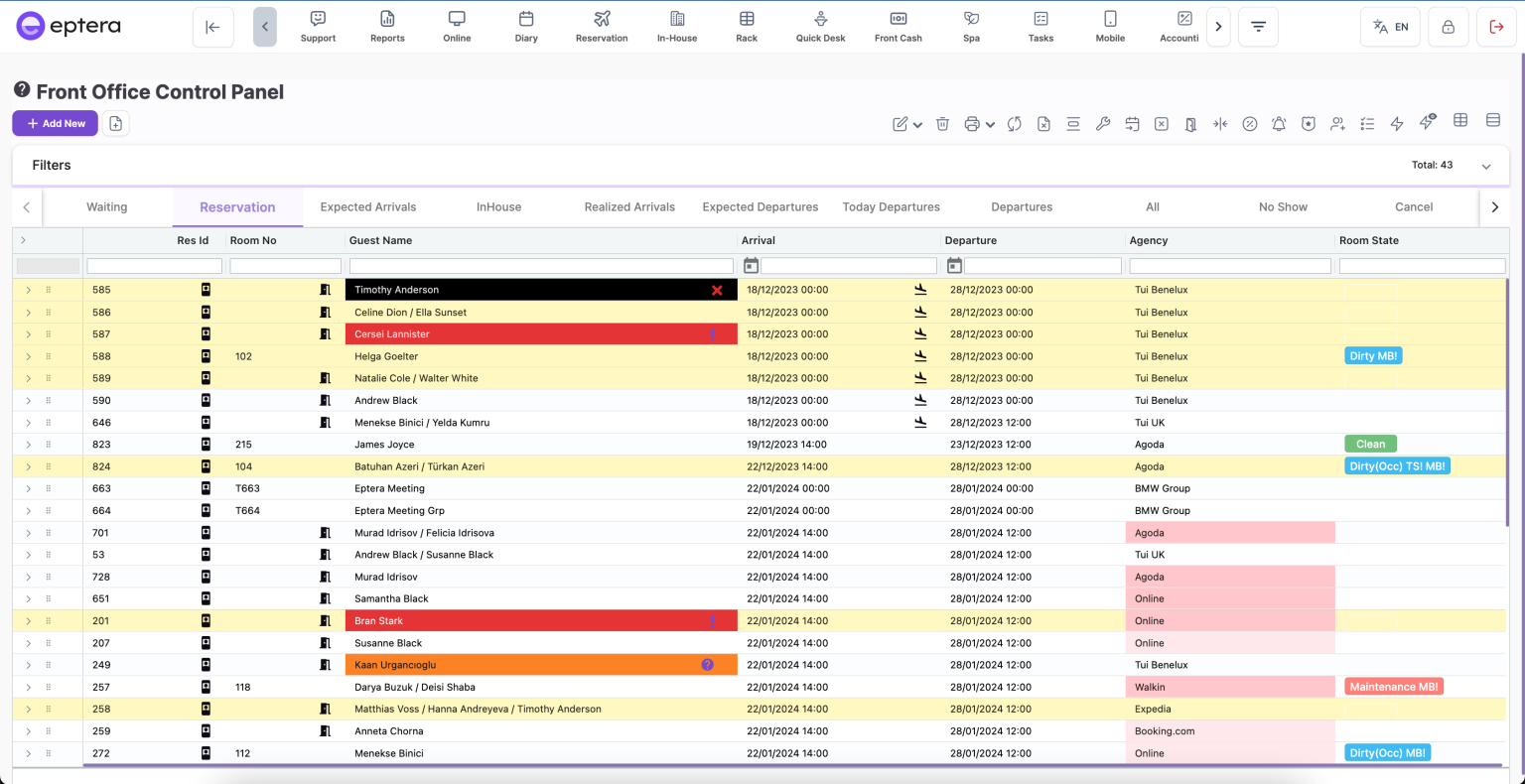 Hotel Management Software -Hotel PMS With Channel Manager-EasyPMS